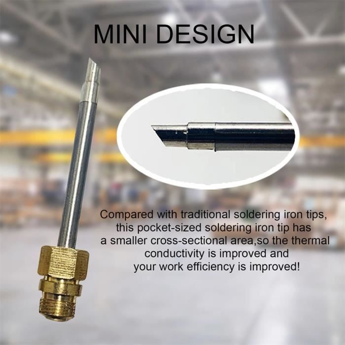 Poste a souder,Embout de fer à souder Mini USB Portable 8w 2 en 510 ...
