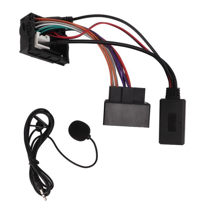 Dioche adaptateur Bluetooth AUX Audio sans fil Bluetooth5.0 câble 12 ...