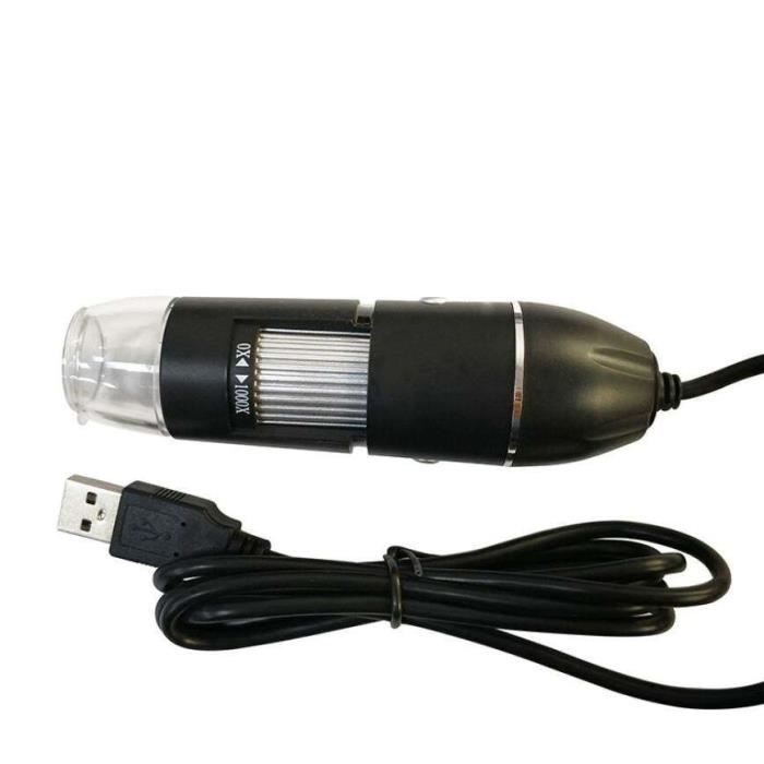 MICROSCOPE OPTIQUE,No Stand Microscope numérique USB HD 1000X ...