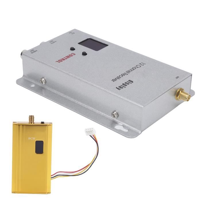 Récepteur Audio Vidéo - GOTOTOP - Sans Fil - Transmission 1.2G - 1.5W ...