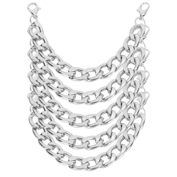 GOTOTOP Chaîne de fer 5pcs Chaîne en Fer à Boucle à Double Tête en ...