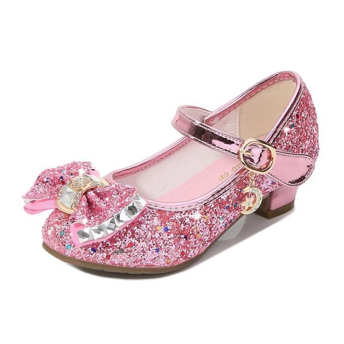 Sandales pour filles - VITATA - Casual Sequin Dance Show Chaussures ...