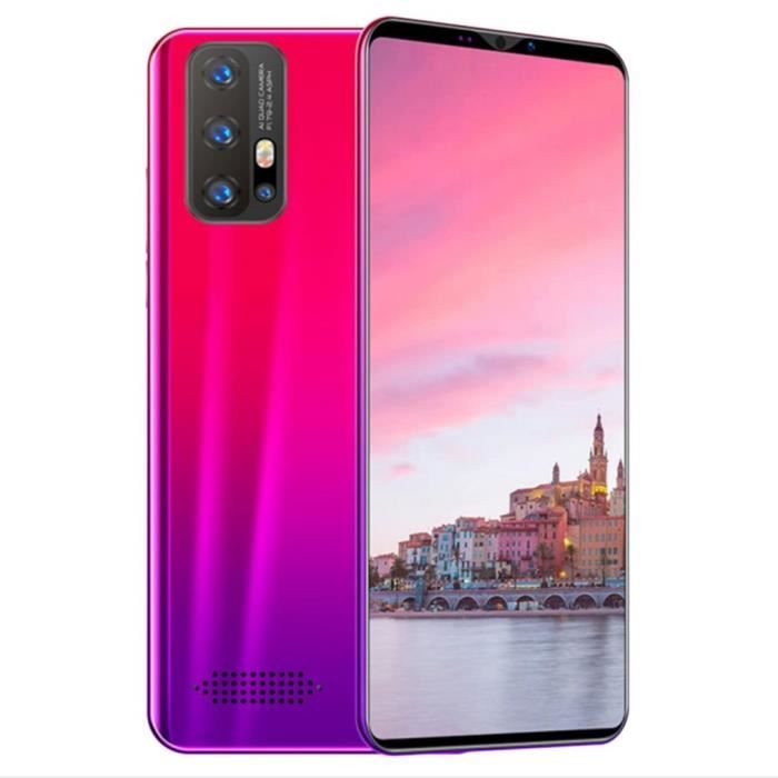 AGT Smartphone Z6 512M+4G - Android Smartphone téléphone portable ROUGE ...