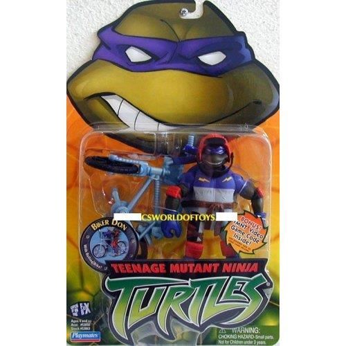 Teenage Mutant Ninja Turtles Figure & Bike DONATELLO (Biker Don ...