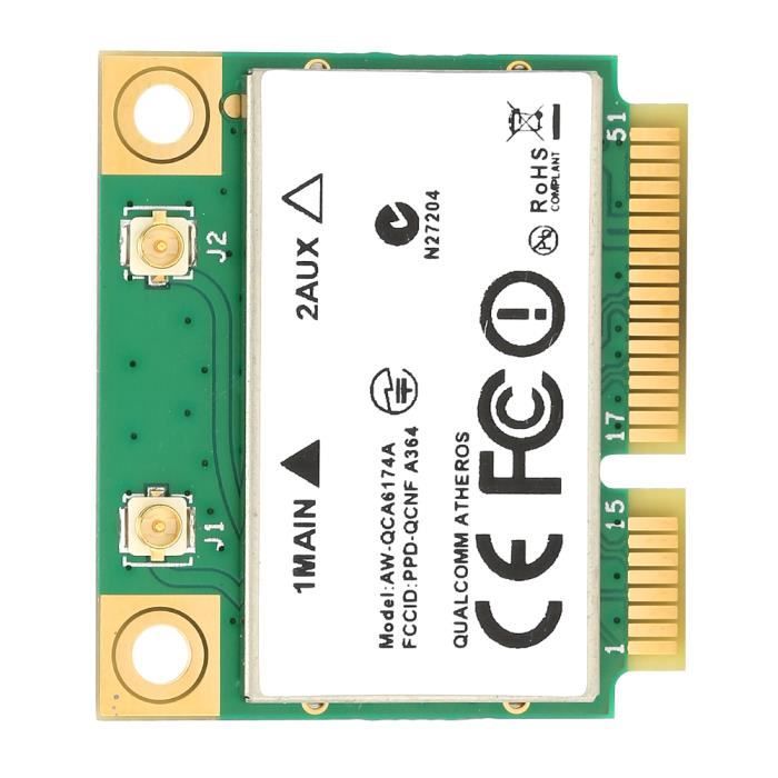 Carte réseau sans fil - PWSHYMI - QCA6174A - 867 Mbps - Bluetooth 4.1 ...