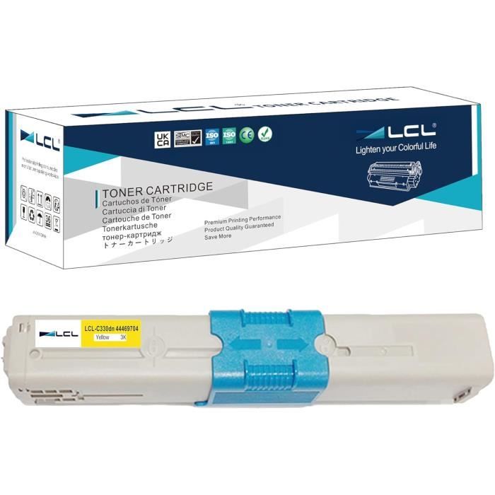 Cartouche De Toner Compatible 44469704 (Cyan) Remplacement Pour Oki ...