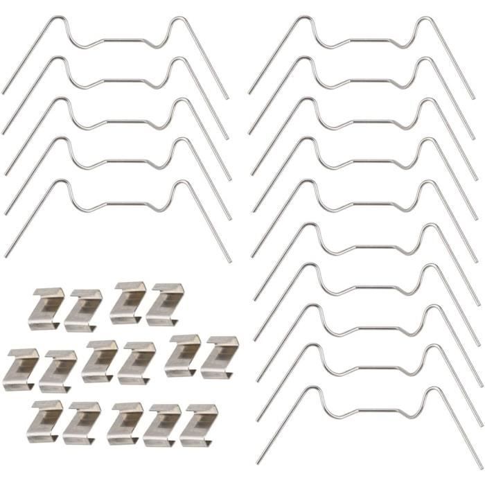 30 Pièces Clips Pour Serre Pinces De Fixation Plaque Polycarbonate ...