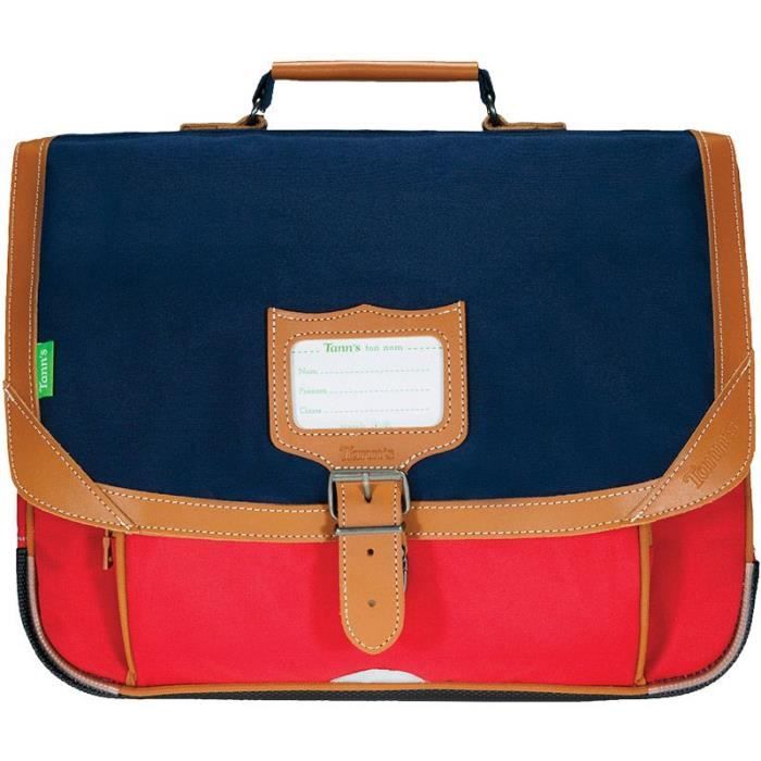 Tann's - Cartable 38 cm - Les Bicolores Arthur - Bleu / Rouge ...