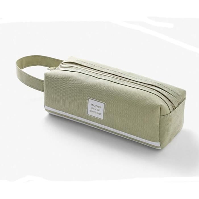 Trousses Scolaire Petite Poche Crayon Case Couleur Unie Filles Garcon ...