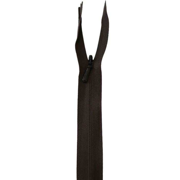 YKK 56cm Fermeture Eclair en Nylon Fermeture à Invisible Dissimulée à l'extrémité Fermée Zipper ...