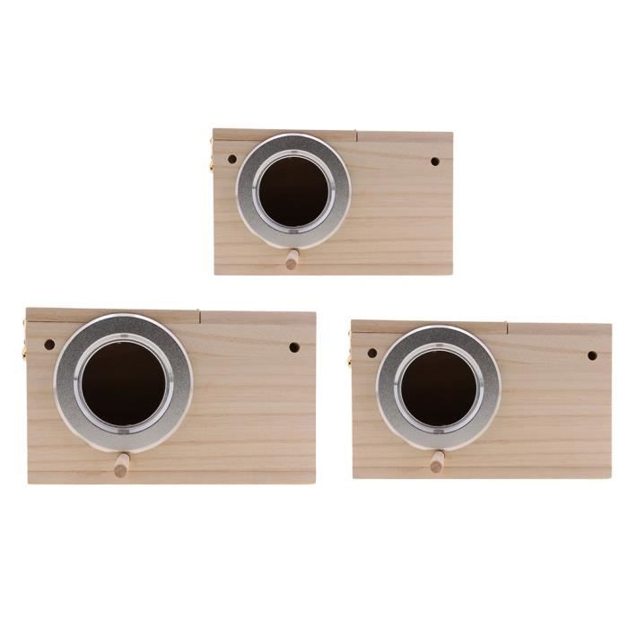 3pc Perruche Nid Box Budgie Nidification Maison D'élevage Boîte Pour ...