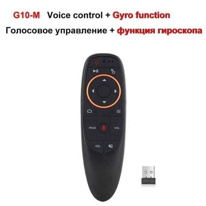 WD03543-TELECOMMANDE TV, Smart Voice G10S PRO télécommande USB. 2.4GHz ...