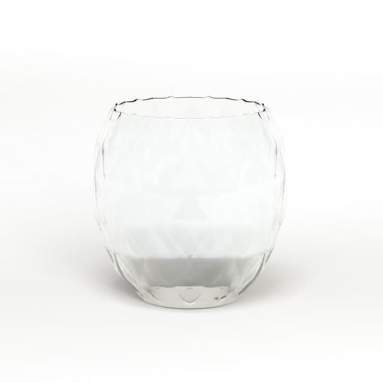 EDELMAN Yasmin Vase verre transparent - Verre - H24 x D24 cm ...