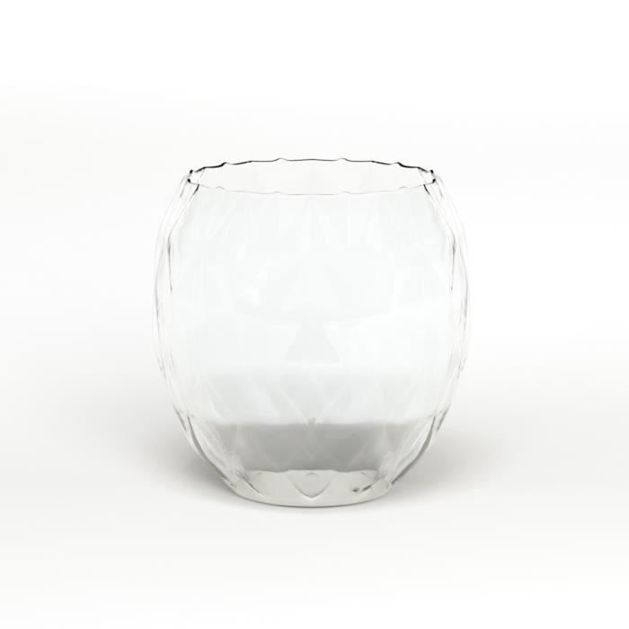 EDELMAN Yasmin Vase verre transparent - Verre - H24 x D24 cm ...