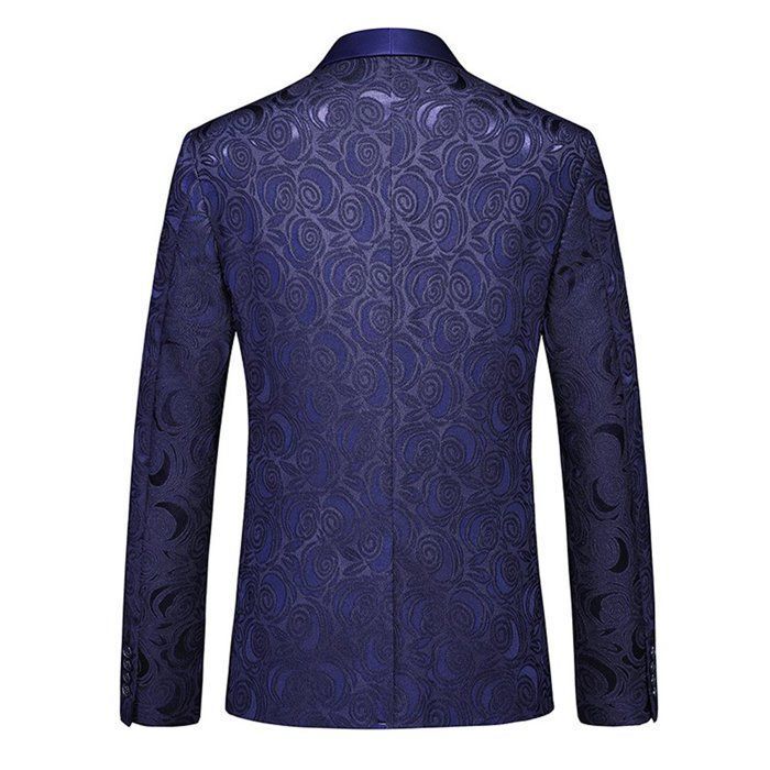 Costume Homme 2 Pièces Fit Formel Smoking de Mariage Affaires Soirée ...