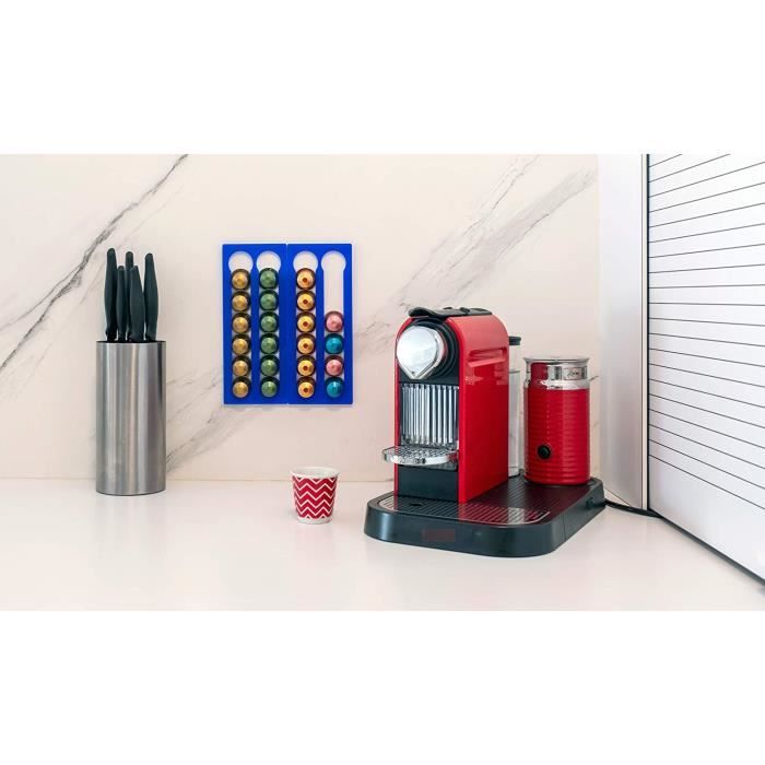 Distributeur de Capsules de café Nespresso en Méthacrylate 24 Capsules ...