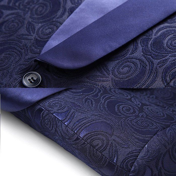 Costume Homme 2 Pièces Fit Formel Smoking de Mariage Affaires Soirée ...