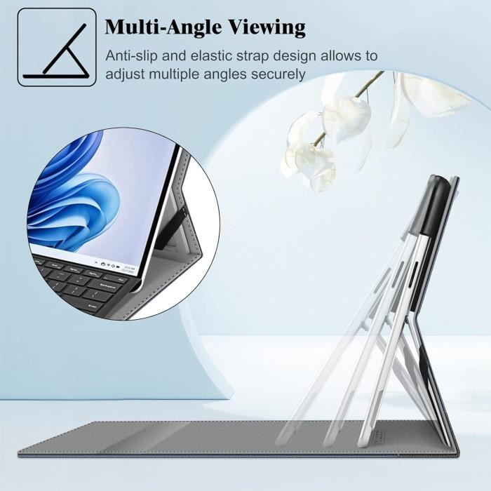 Coque Pour Microsoft Surface Pro 11 -Pro 10 -Pro 9 13 Pouces (2024-2022 ...