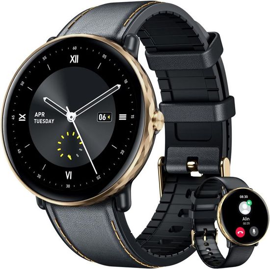 Montre Connectée Femme Homme Smartwatch,1,43"Amoled Smart Watch Avec ...