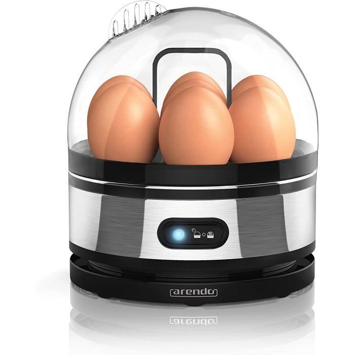 Arendo Cuiseur a oufs avec fonction maintien au chaud inox, 1 a 7 oufs ...