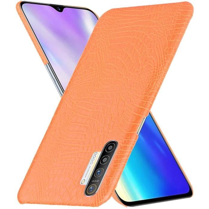 Oppo Realme XT étui de Protection Ultra Fin en Cuir PU résistant aux ...