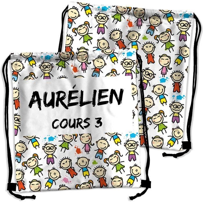 Sac À Dos Enfant Personnalisée Au Prénom. Rentrée Scolaire Fille Garçon ...