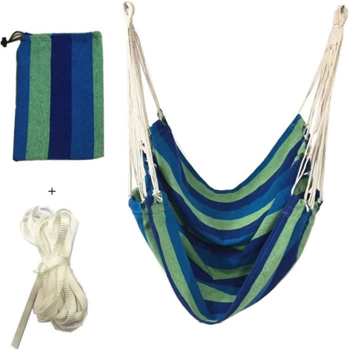 Siège Suspendu En Toile De Coton Fauteuil Suspendu Chaise Hamac,Style ...