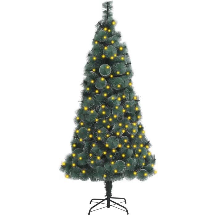 Sapin De Noël Artificiel Avec Led Et Support Arbre De Noël Ornement ...