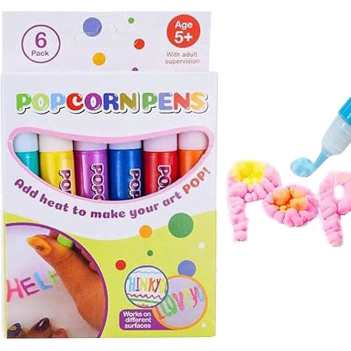 Stylos Magiques - Marque Non Spécifiée - 6 Stylos À Bulles Colorés ...