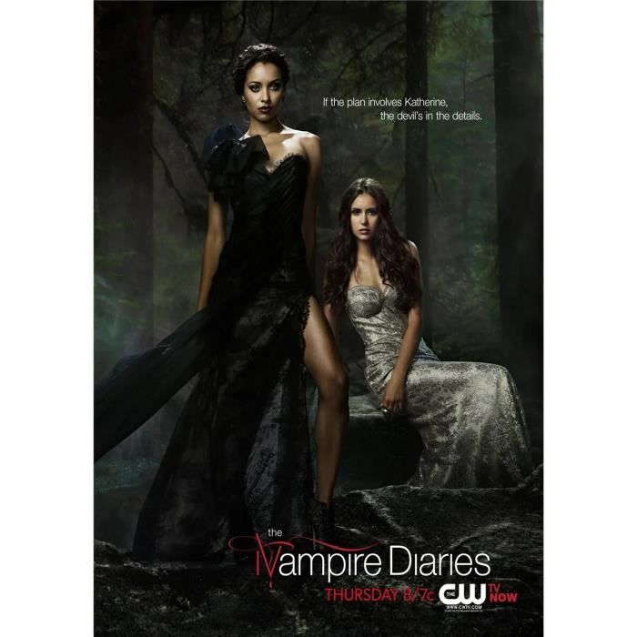 Objet décoration murale,The Vampire Diaries Posters,Classic Movie TV ...