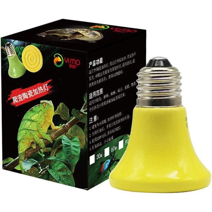 Lampe Chauffante Reptile Lampe Chauffante Terrarium Lampe de Chauffage ...