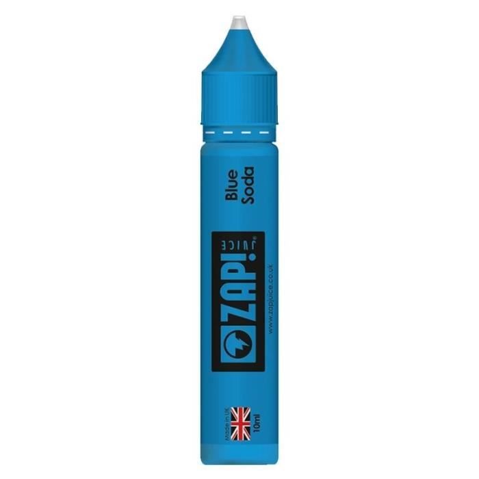 ZAP! JUICE - 10x ZAP! JUICE BLUE SODA 10ML - Taux nicotine:3mg ...