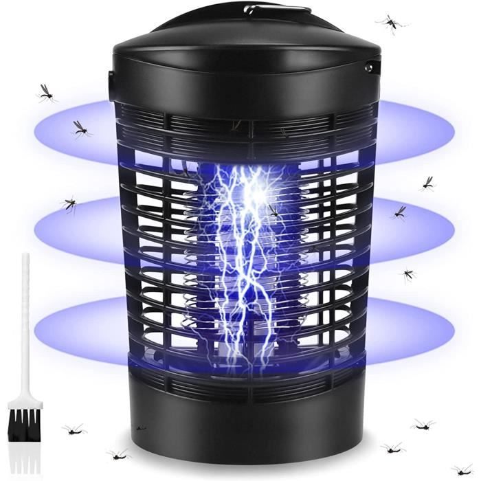 Lampe Anti Moustique UV Tue Mouche Electrique Interieur 7W 1000V Tueur ...