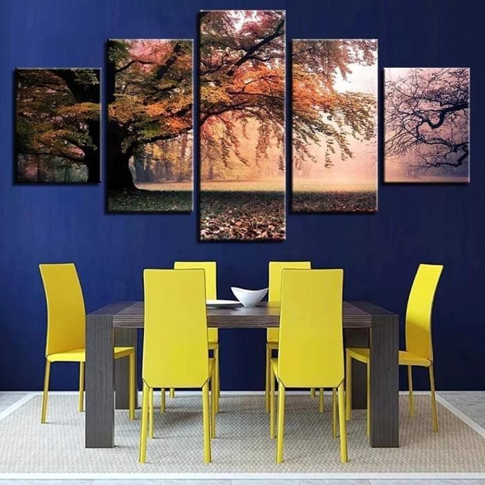 Tableau Multi Panneau 5 Parties Decor Murale Impression sur Toile 5 ...