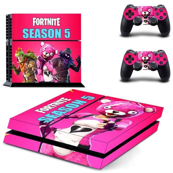 Fortnite Season 5 PS4 Skin Vinyl autocollant Decal Sticker pour Sony ...