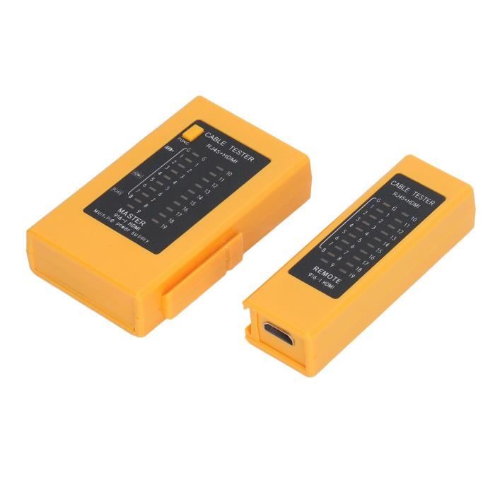 Cikonielf Testeur de câble réseau RJ45 multifonctionnel pour la ...