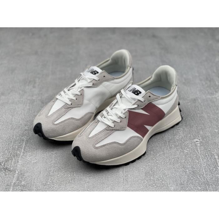 New-Balance NB 327 WS327CD Gray Red Homme Femme Chaussures Entranement ...