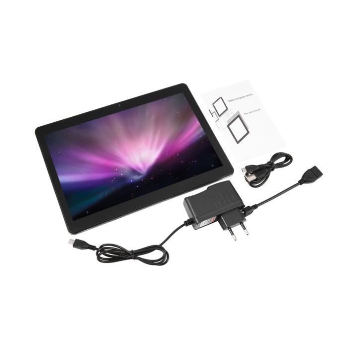 Tablette PC Netcom 4G MTK6797 dix core IPS écran version Telecom - Noir ...