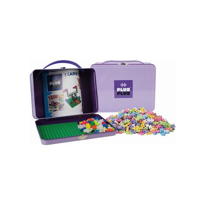 Jeu de construction Plus Plus Valisette en métal Pastel 600 pièces - Cdiscount Jeux - Jouets