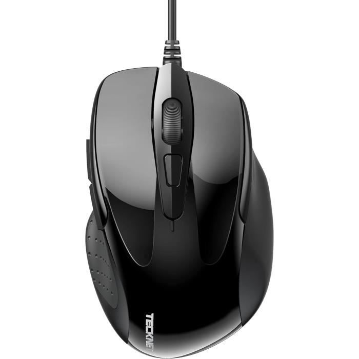 Mouse Pro S2 Souris Filaire Optique Haute Précision 6 Boutons 6400 Dpi ...