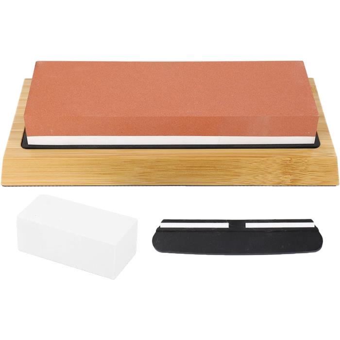 Kit de Pierre à Aiguiser les Couteaux, Pierre à Aiguiser, Ensemble de Pierres à Aiguiser les ...