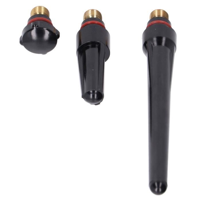 3Pcs TIG Gas Lens Chuck Body Accessoire Back Cup Kit Pour SR WP‑17 WP ...