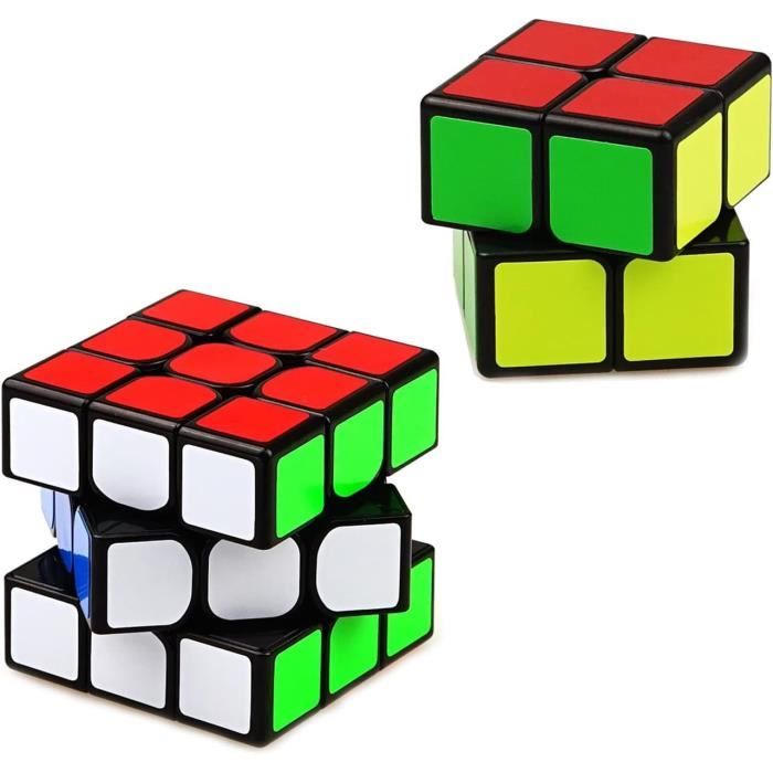 EACHHAHA 2 pièces Speed Cube Set,Cube Magique 3x3,Cube de Vitesse 2x2 ...