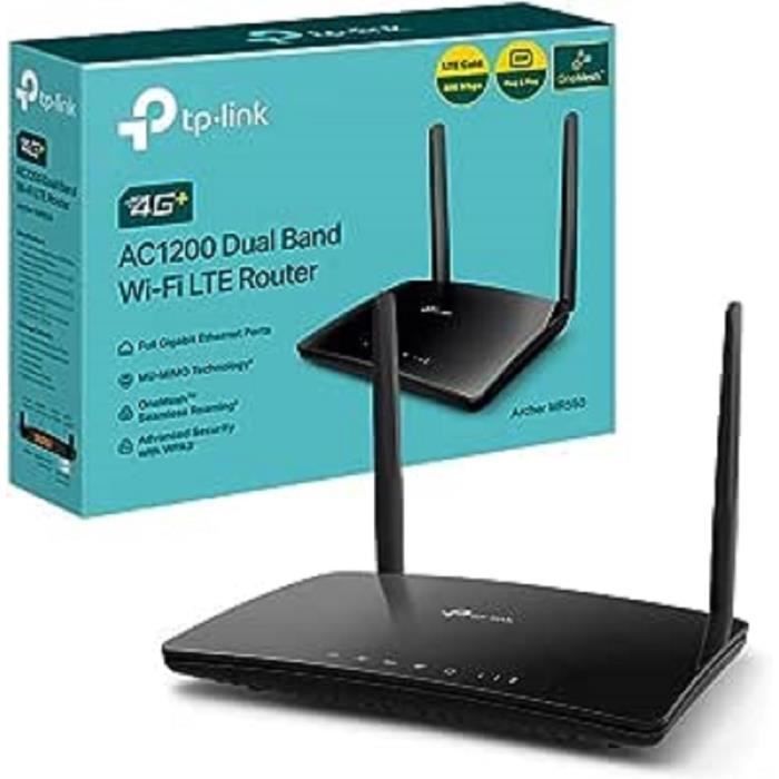 Box, Routeur 4G+ Lte Cat.6 300 Mbps Wifi Ac 1200 Mbps, 2 X Sma Pour ...