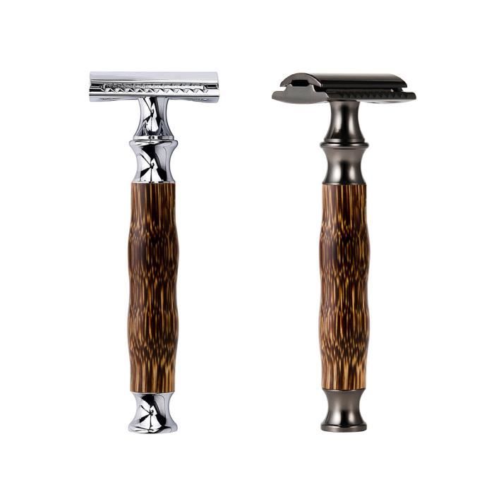 Safety Razor Double Edge Razor For Men Shaving Face Razor Blades ...