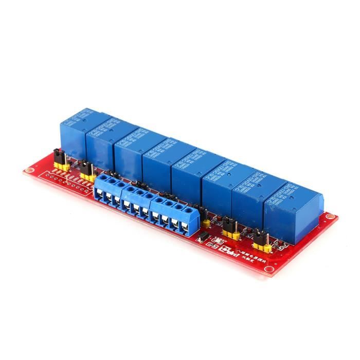 Module Relais 12V - MARQUE - 8 Canaux - Conception à Double Déclencheur ...