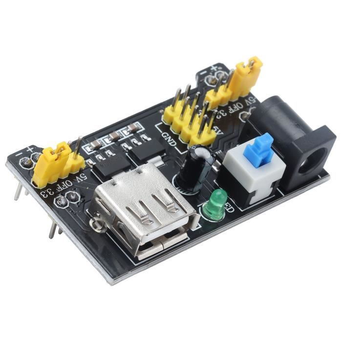 Module d'alimentation - VBESTLIFE - Compatible avec 5V/3.3V - 2 contrôles indépendants - PCB ...