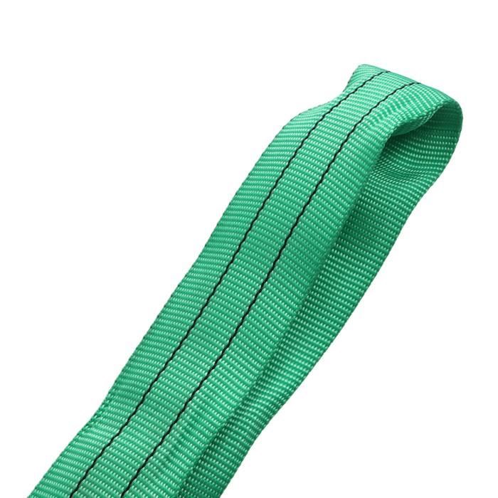 XIJ Sangle d'élingue de levage Lift Sling Strap 4M 2T Vert Renforcé ...