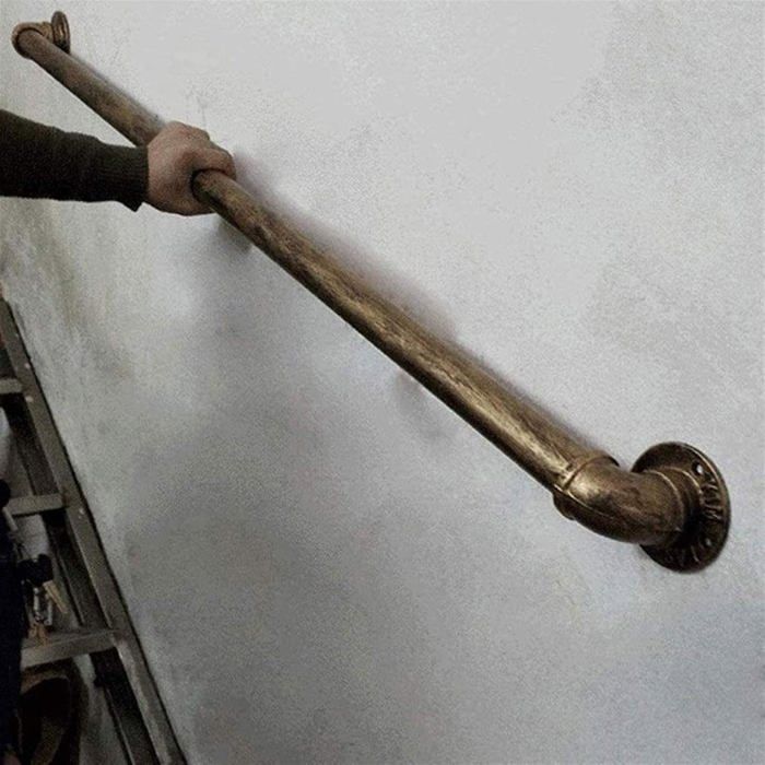 Securite Rampe Main Courante pour escalier Rambarde Fer forgé Garde ...
