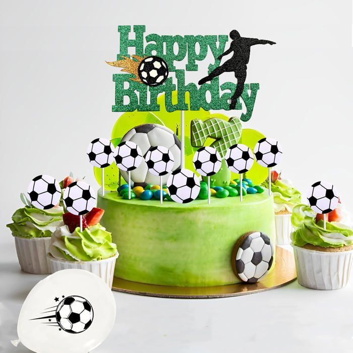Decoration Anniversaire Foot, Décorations Anniversaire Foot 64Pcs ...